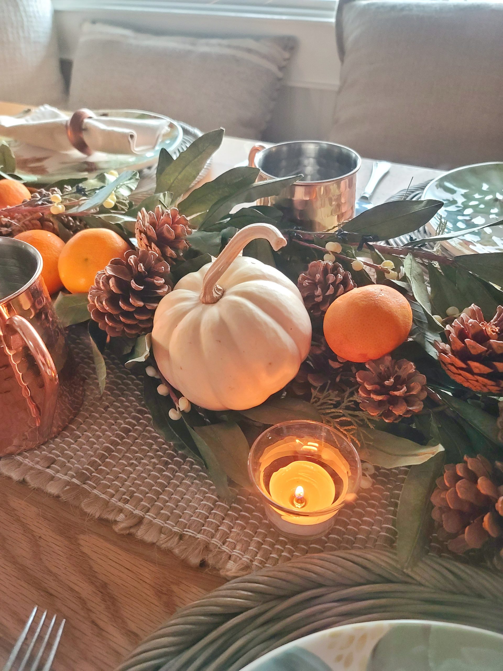 5 Ways to Create a Thanksgiving Tablescape With Natural Elements ...