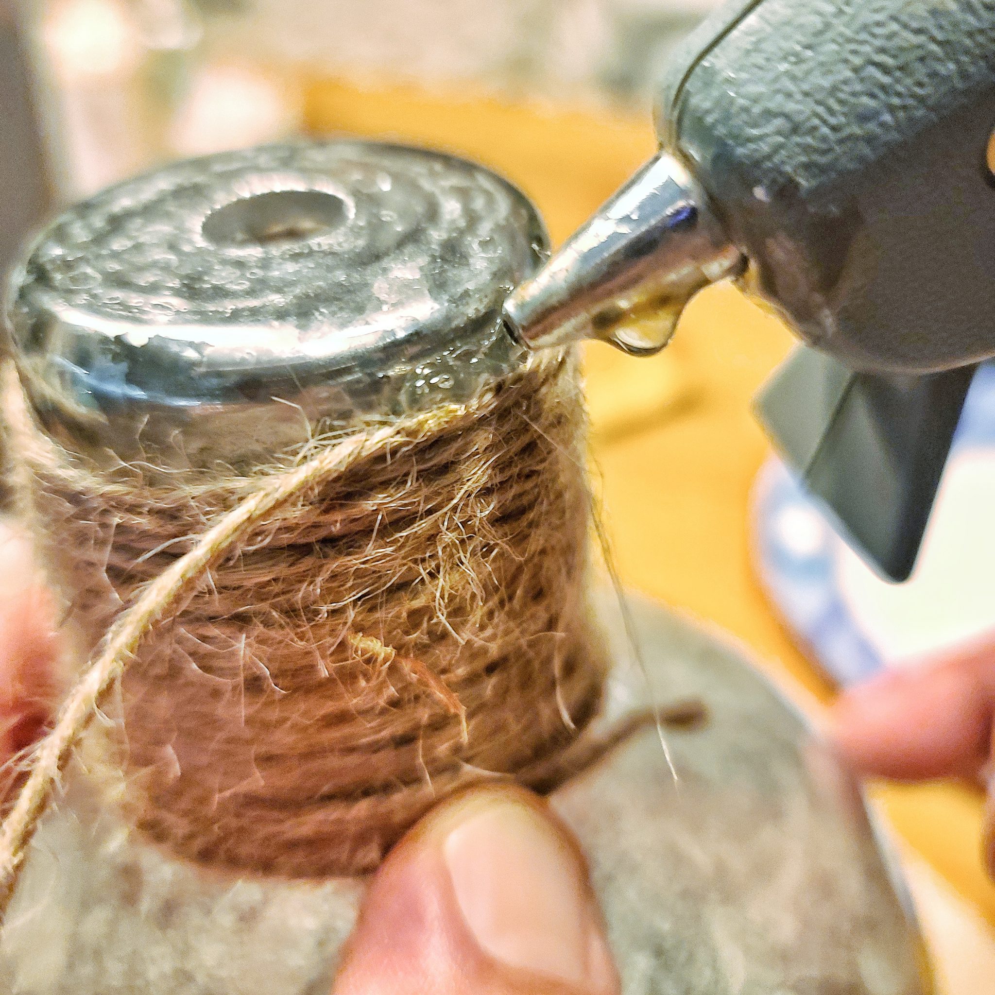 How to Create a Mercury Glass Lamp Base with a Twist - Shiplap and Shells