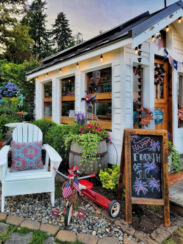 Perfectly Patriotic Ideas for Your Outdoor 4th of July Party - Shiplap ...