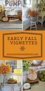 Early Fall Vignettes With Vintage Decor and Natural Elements - Shiplap ...
