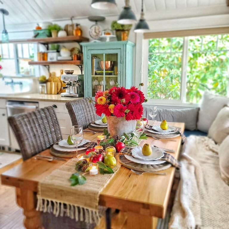 5 Tablescapes for the Fall Season Using Natural Elements - Shiplap and ...