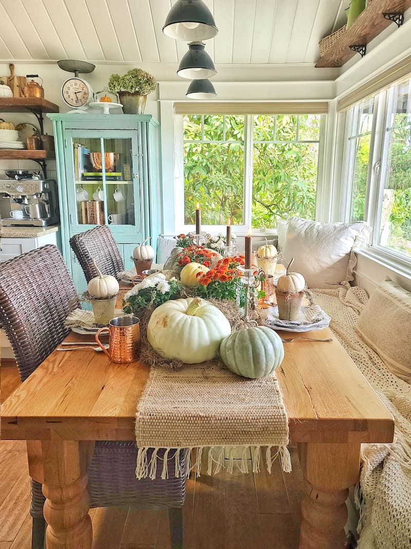 5 Tablescapes for the Fall Season Using Natural Elements - Shiplap and ...