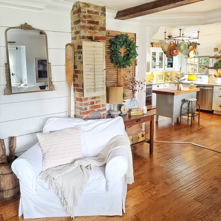 My Warm & Cozy Winter Cottage Tips and Tour - Shiplap and Shells