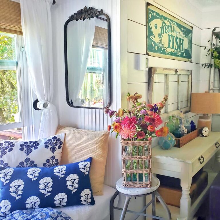 7 Wonderful Ways to Use a Vintage Stool Around Your Home - Shiplap and ...