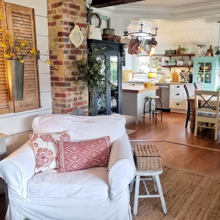 7 Wonderful Ways to Use a Vintage Stool Around Your Home - Shiplap and ...