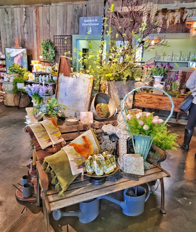 A Day of Vintage Garden Decor and Spring Flower Shopping - Shiplap and ...