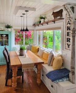 19 Ways to Create a Charming Cottage-Style Kitchen - Shiplap and Shells