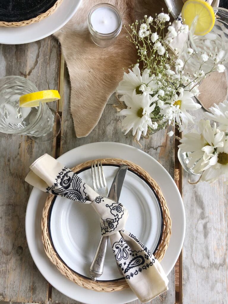 How to Create a Quick and Easy Summer Barbeque Tablescape - Shiplap and ...