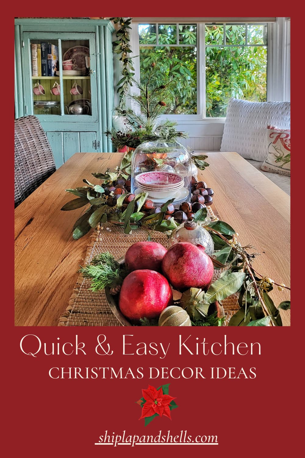 Quick and Easy Cozy Christmas Cottage Kitchen Decorating Ideas ...