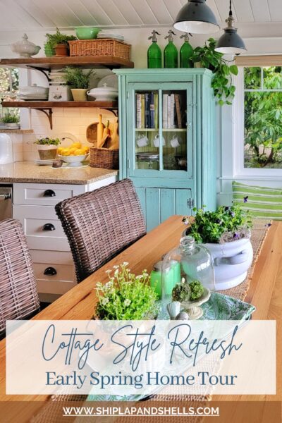 How to Create a Cottage Style Seasonal Refresh: Early Spring Home Tour ...