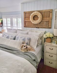 Spring Cottage Home Tour and Simple Decorating Ideas - Shiplap and Shells