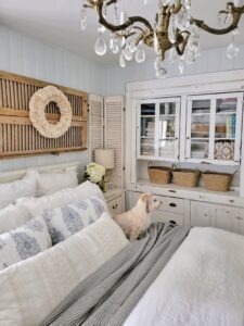 Spring Cottage Home Tour and Simple Decorating Ideas - Shiplap and Shells