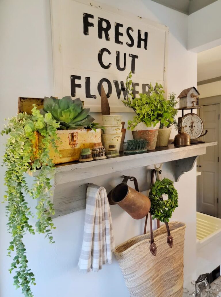 How to Create a Cottage Style Seasonal Refresh: Early Spring Home Tour ...
