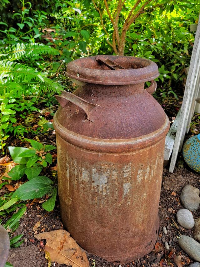 34 Charming Vintage and Antique Garden Decor Ideas - Shiplap and Shells